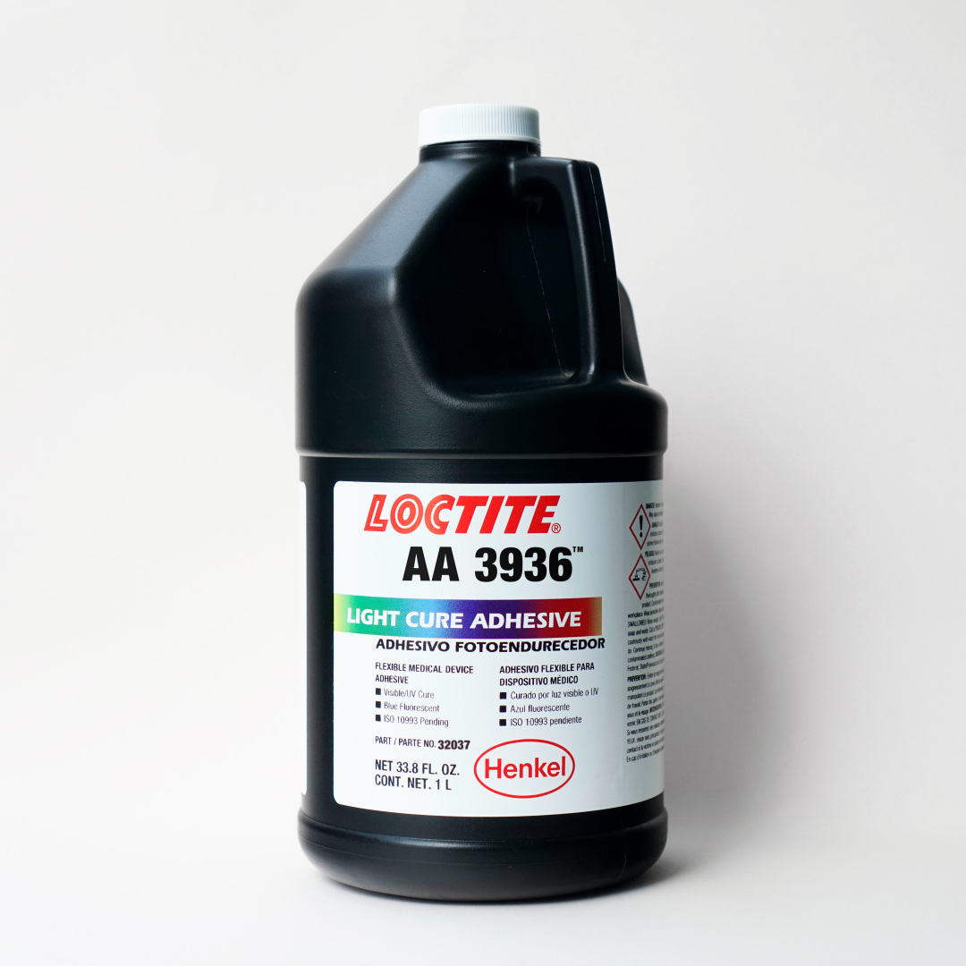 Loctite 3936 Medical Grade UV Curing Adhesive Transparent-Materiomart