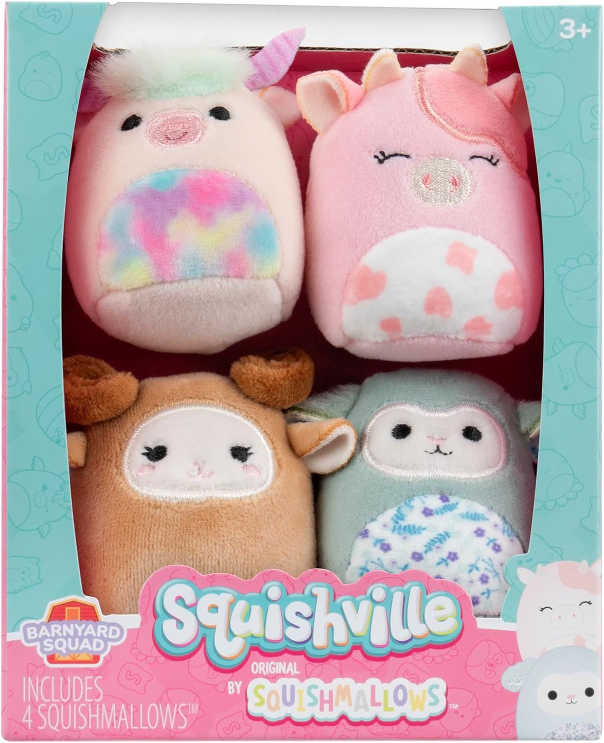 Squishmallows Squishville 2 Inch Barnyard Squad 4 Pack – OZgameshop