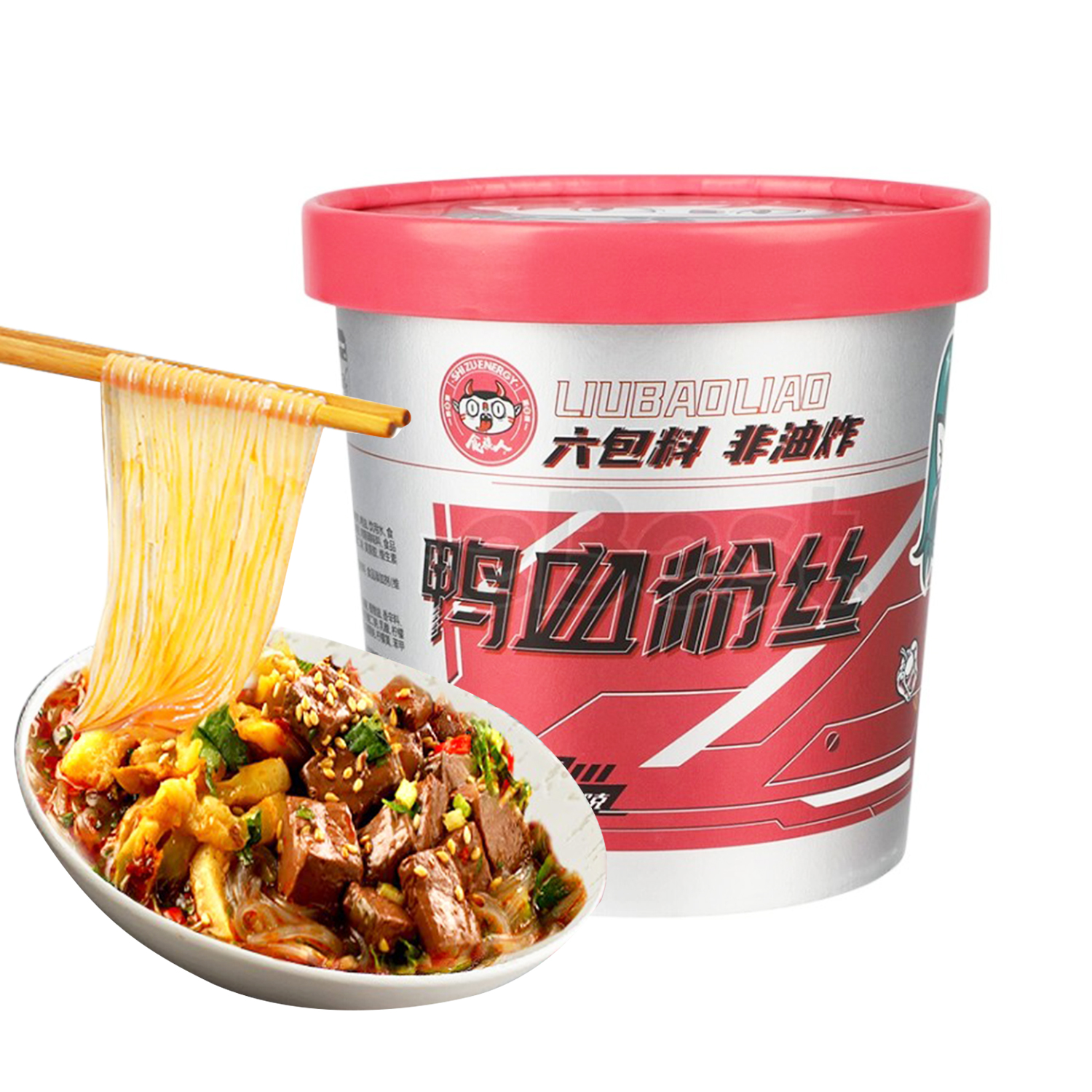 Clansman duck blood fans 166g Nanjing local specialty non-fried fans ...