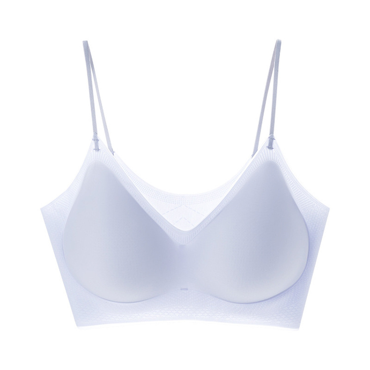 VEIMIA Cooling Seamless Bra Refreshing Summer, Nude Feeling Soft ...