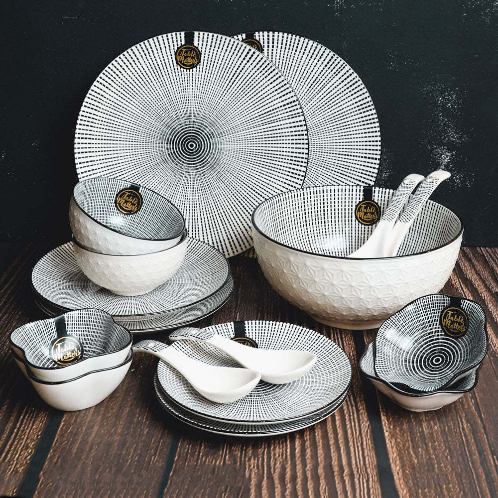 Discover the Beauty of Scattered Lines Collection – Table Matters