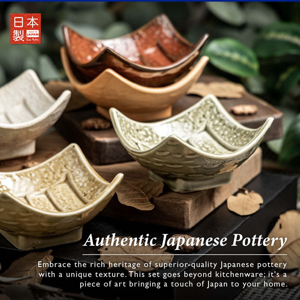 Experience Japanese Craftsmanship with Uroko Square Saucers – Table Matters