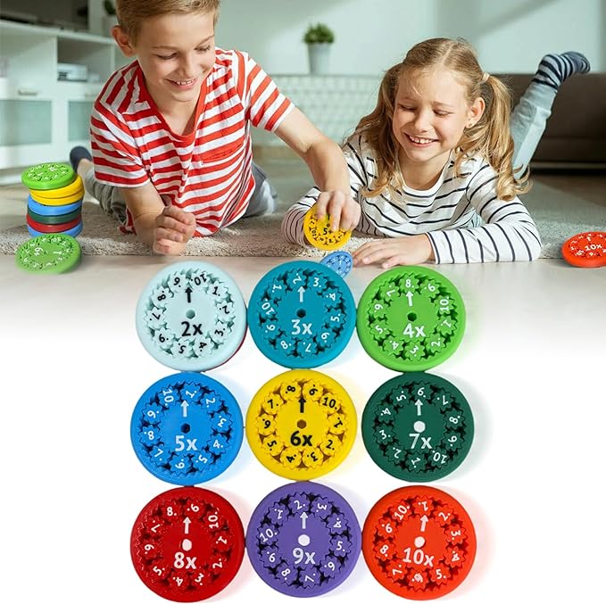 🔢Math Facts Fidget Spinners🧠💡
