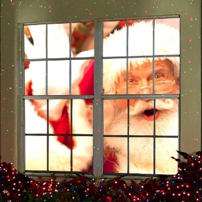 Christmas Halloween Window Projector 12 Movies Included